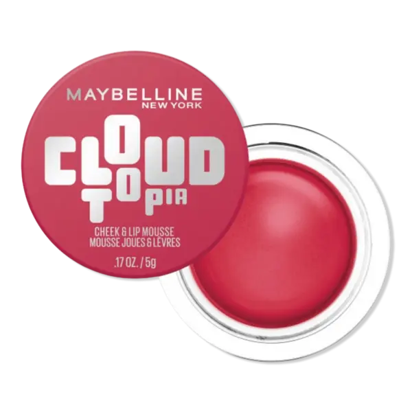 MAYBELLINE Cloudtopia Cheek And Lip Mousse - Etheral Rouge