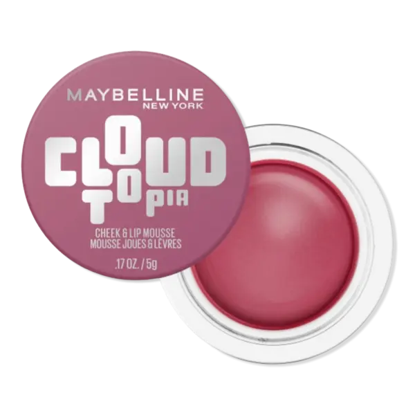MAYBELLINE Cloudtopia Cheek And Lip Mousse - Twilight Berry