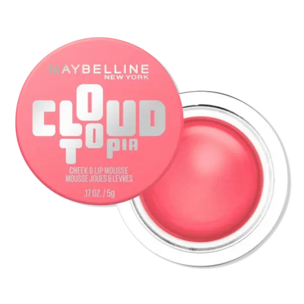 MAYBELLINE Cloudtopia Cheek And Lip Mousse - Moonlit Rose