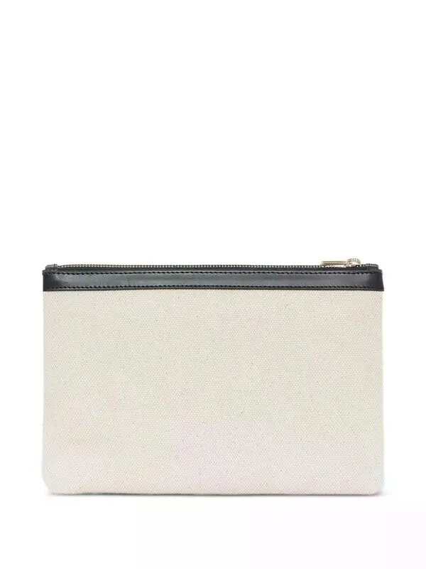 ANINE BING Lili Clutch Bag - Neutrals