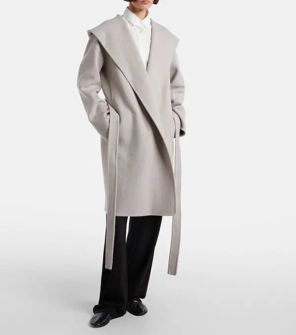 THE ROW Cicero Cashmere Wrap Coat