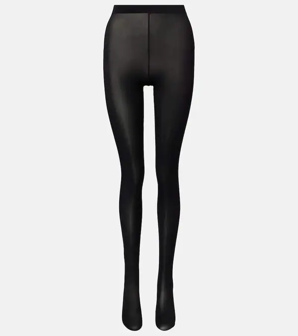 Wardrobe.NYC Sheer Tights - Black