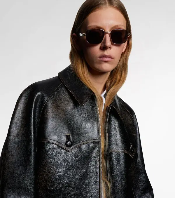 Cartier Premiere De Square Sunglasses - Grey
