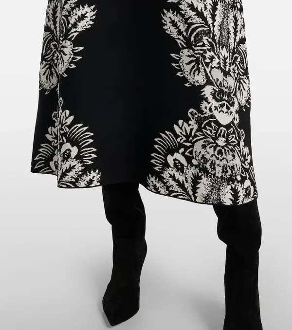 Ulla Johnson Liana Jacquard Midi Dress