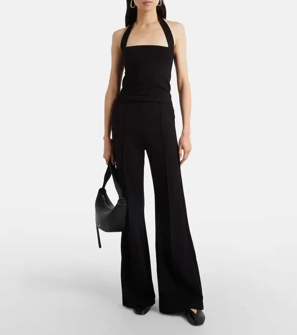 LESET Rio Halter Neck Cropped Top