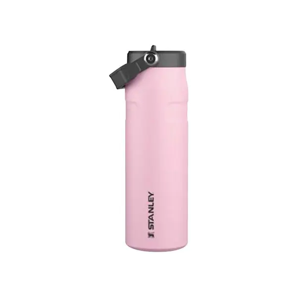 STANLEY 1913 X Leo Messi Iceflow 24oz Bottle With Flip Straw Lid - Pink
