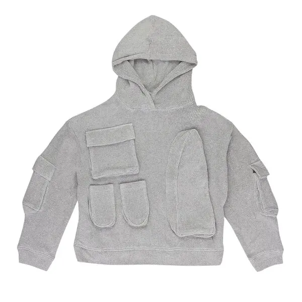 WHO DECIDES WAR Pocket Sweatshirt