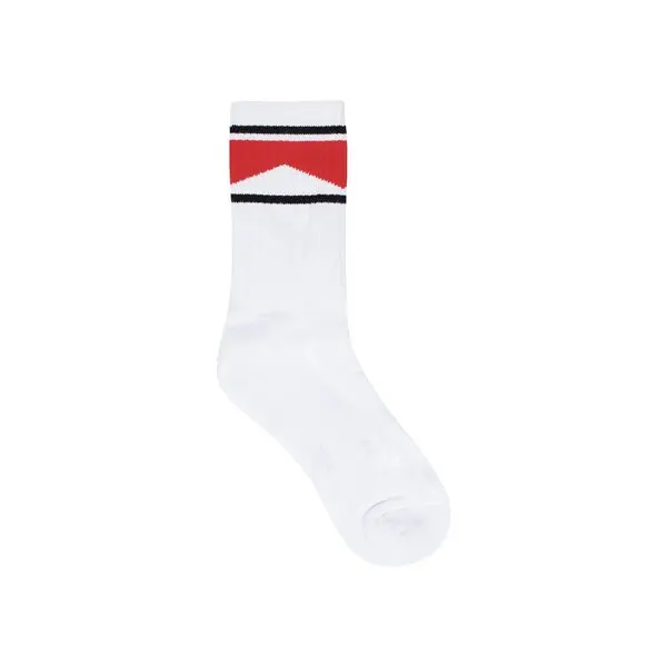 Rhude Chevron Socks - White