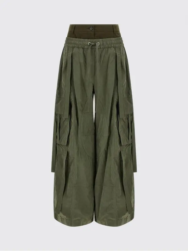 Dolce & Gabbana Wide-leg Trousers - Green