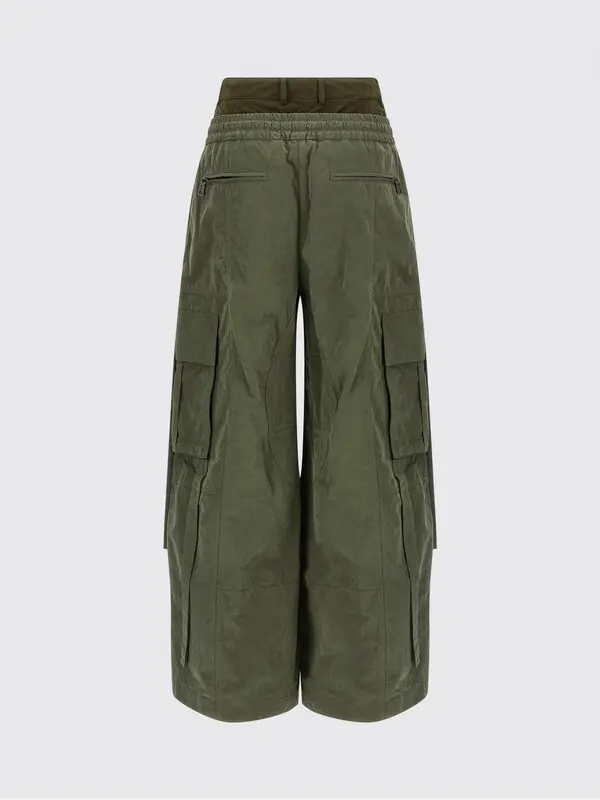 Dolce & Gabbana Wide-leg Trousers - Green