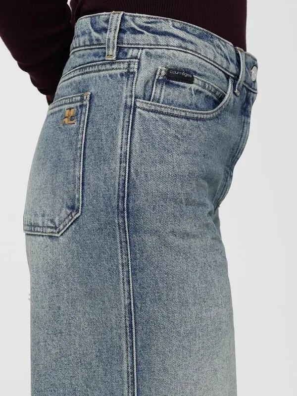 COURREGES Wide Leg Jeans