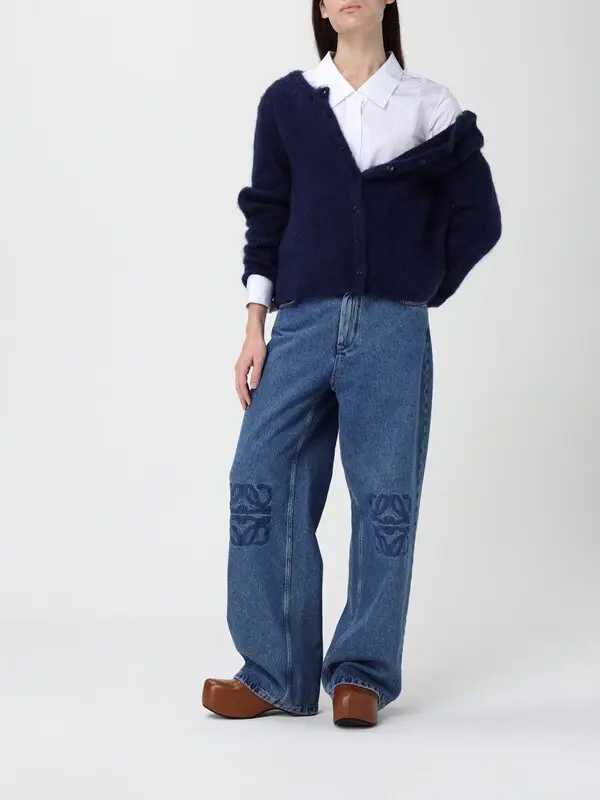 Loewe Knitted Sweater - Blue