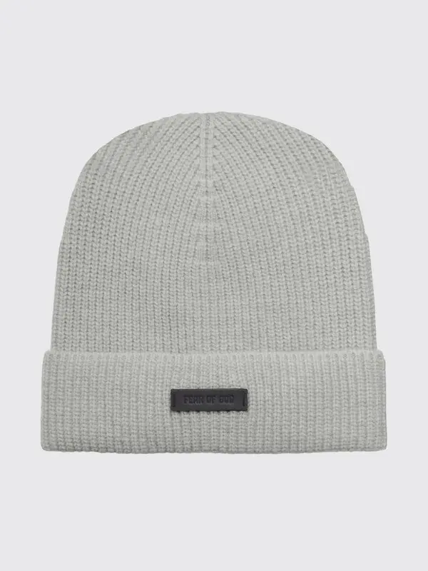 Fear Of God Ribbed Beanie - Grey