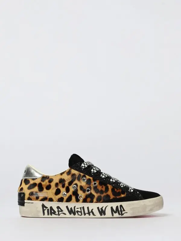 CRIME LONDON Low Top Sneakers - Black
