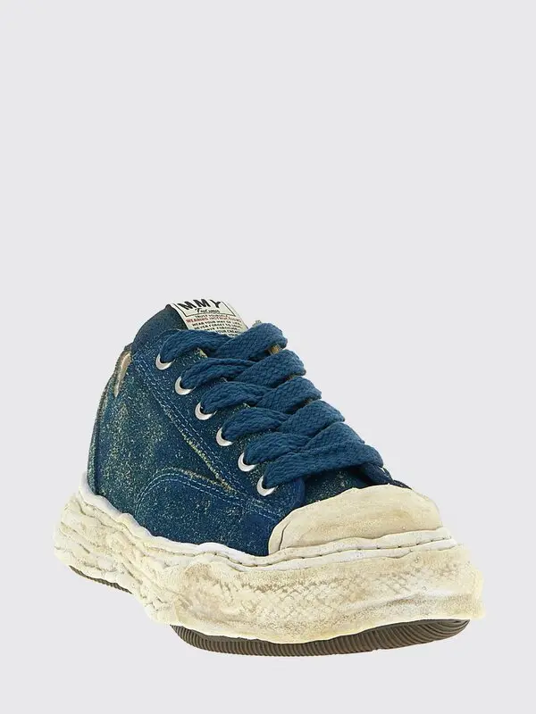 Mihara Yasuhiro Lace Up Sneakers - Blue