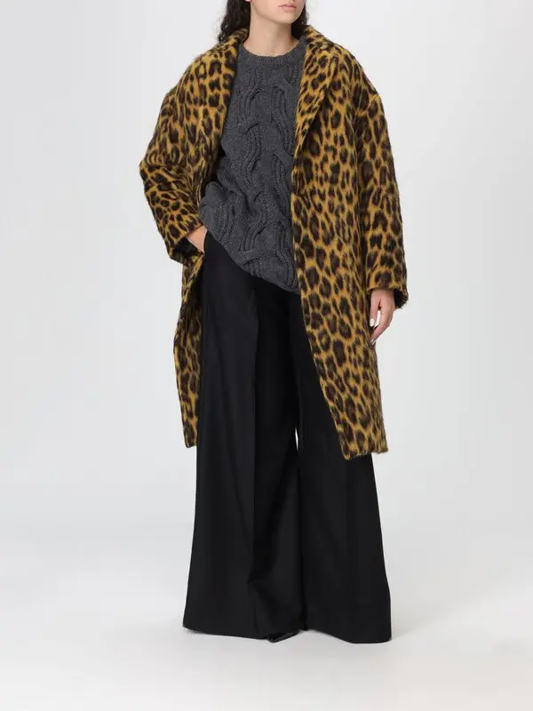 Bottega Veneta Leopard Print Coat