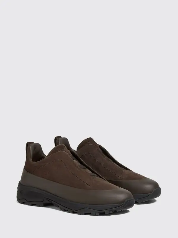 Zegna Low Top Sneakers - Brown