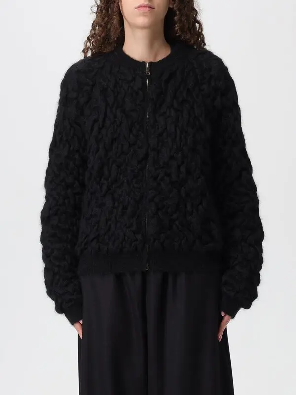Fabiana Filippi Textured Zip-up Sweater