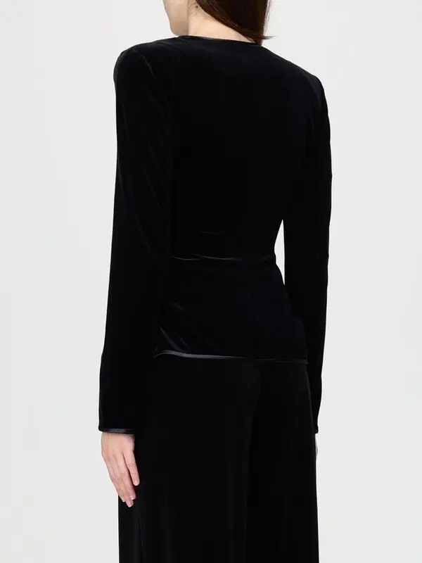 Emporio Armani Velvet Zip-up Blazer
