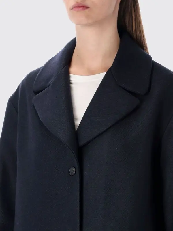 A.p.c. Single Breasted Coat - Blue