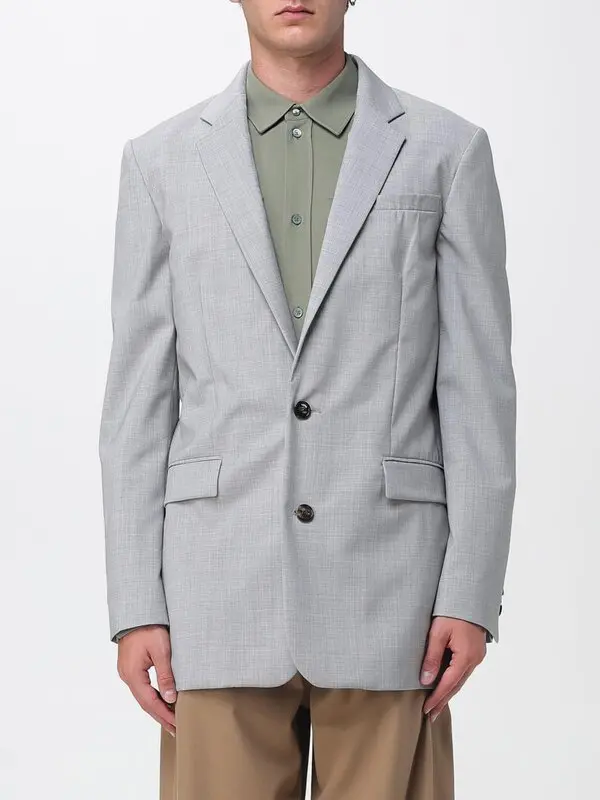 Loewe Textured Blazer - Grey
