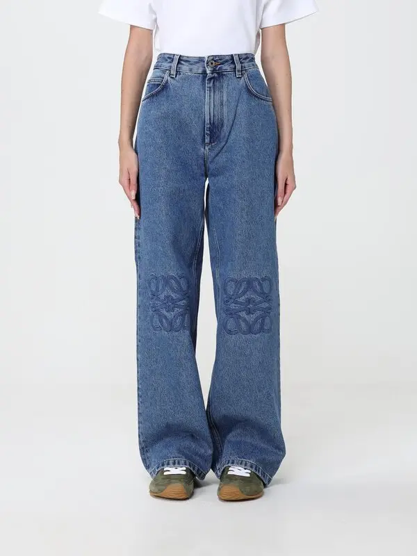 Loewe Wide-leg Jeans - Blue
