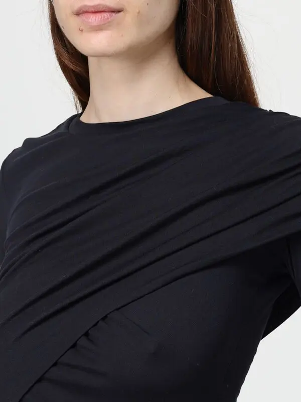 Isabel Marant Étoile Draped Long Sleeve Top - Black