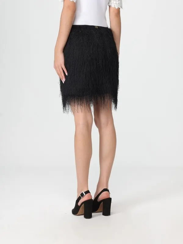 TWINSET Fringe Skirt