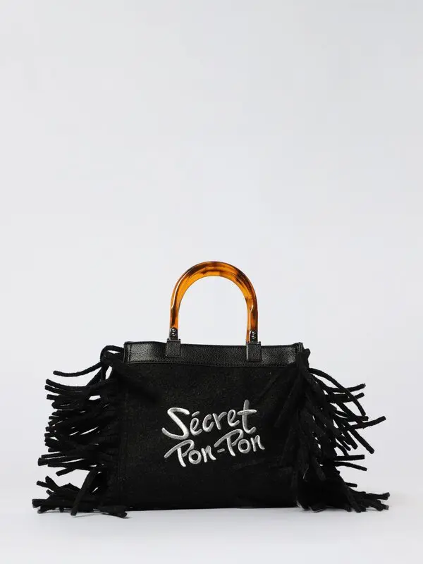 SECRET PON-PON Handbag - Black