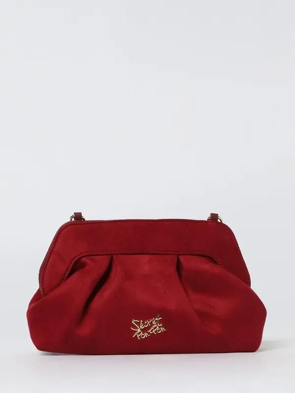 SECRET PON-PON Shoulder Bag - Burgundy