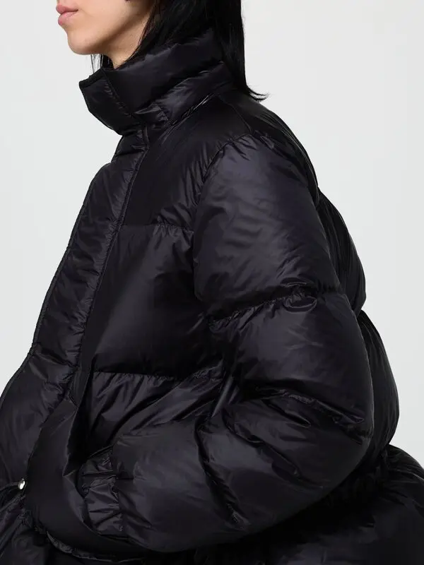 Sacai Quilted Jacket With Drawstring Detail