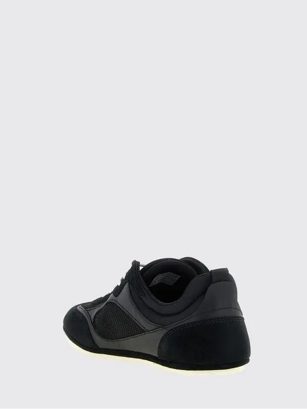 Tory Burch Lace Up Sneakers - Black