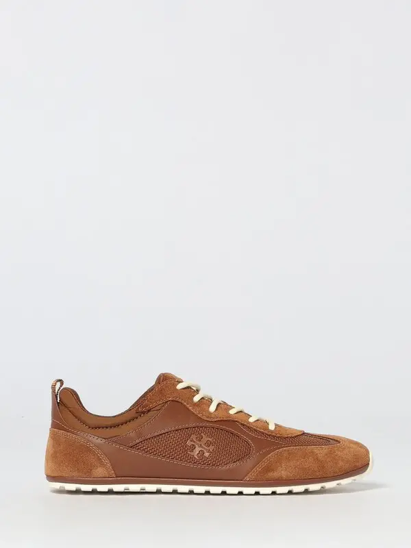 Tory Burch Lace Up Sneakers - Brown