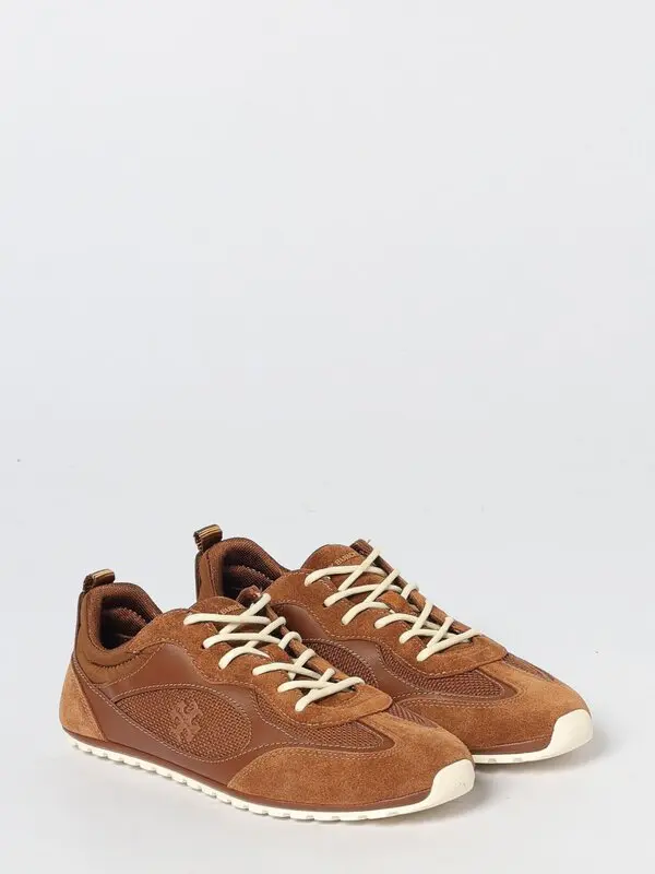 Tory Burch Lace Up Sneakers - Brown