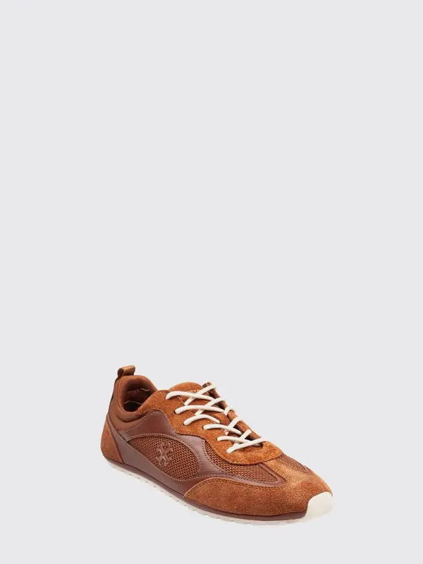 Tory Burch Lace Up Sneakers - Brown