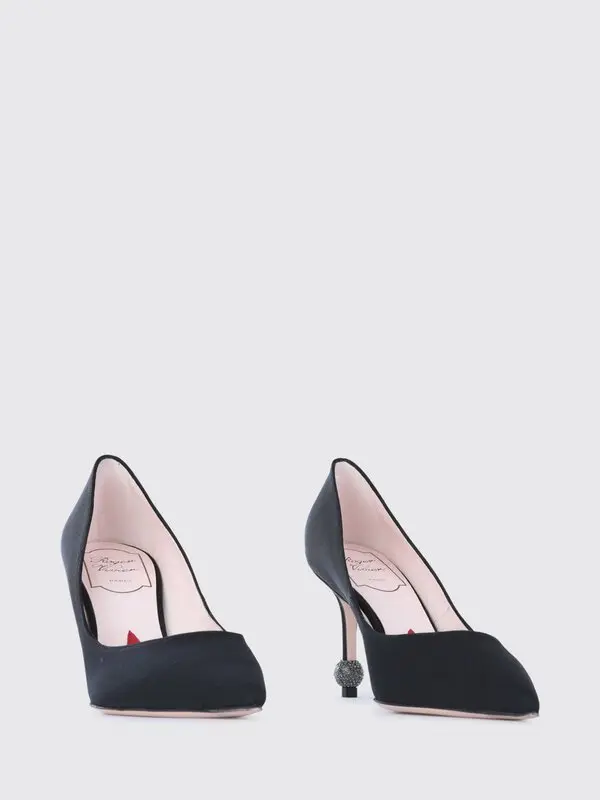 ROGER VIVIER Embellished Stiletto Pumps - Black