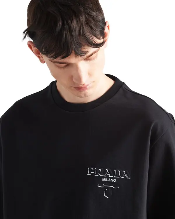 Prada Cotton T-shirt - Black