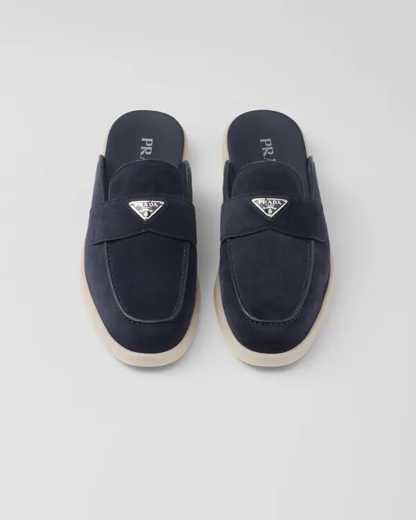 Prada Suede Mules