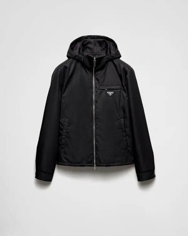 Prada Re-nylon Blouson Jacket - Black