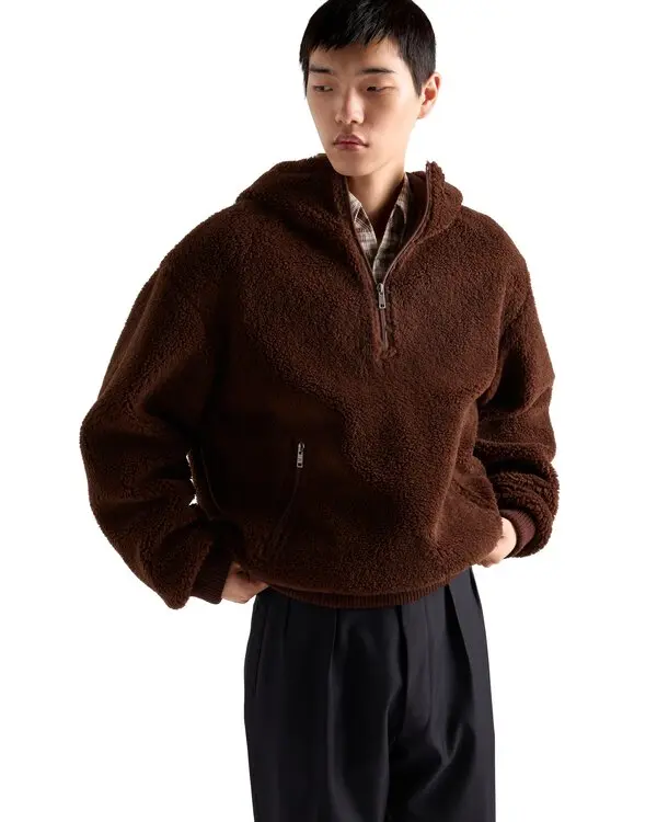 Prada Wool Blend Hoodie