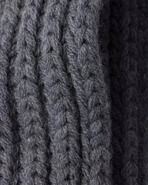 Prada Wool Scarf - Grey