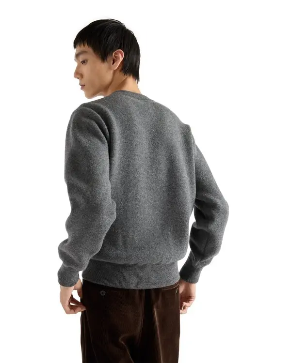 Prada Cashmere Crew-neck Sweater