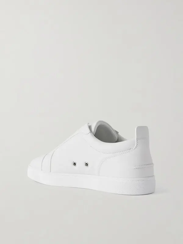 CHRISTIAN LOUBOUTIN St Louis Leather Sneakers - White