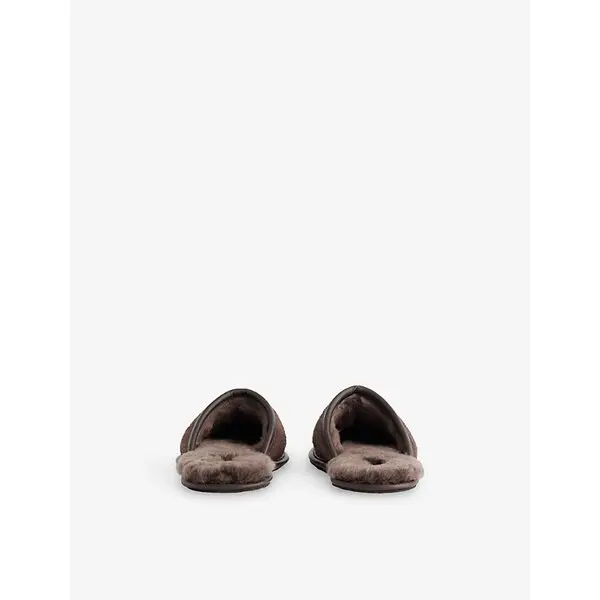UGG Scuff Distressed Suede Slippers
