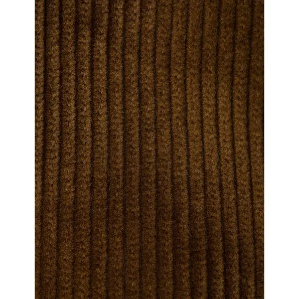 Prada Corduroy Cap - Brown