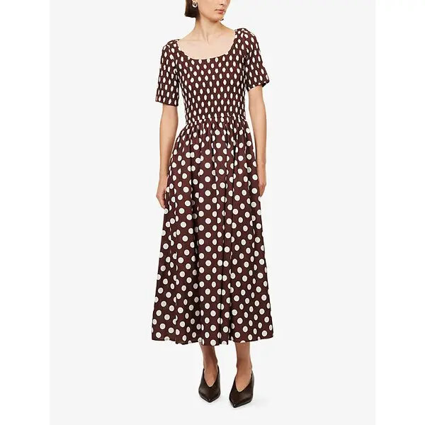 AMY LYNN Cotton-poplin Maxi Dress