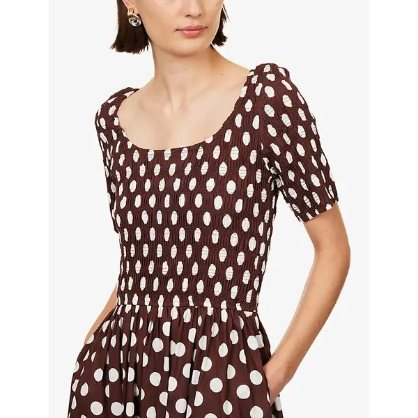 AMY LYNN Cotton-poplin Maxi Dress