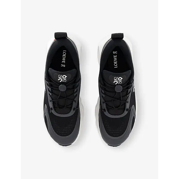 Loewe X On Cloudsolo Woven Trainers - Black White F