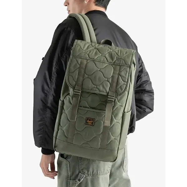 herschel backpack beetle Retreat Quilted Shell Backpack