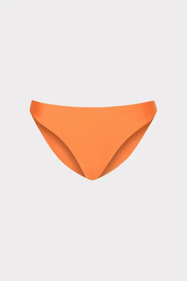 MILLY Margot Bikini Bottom - Orange